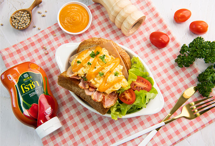 Egg Drop (แซนวิชไข่กวน) | Hi-Q Food Products Co., Ltd.